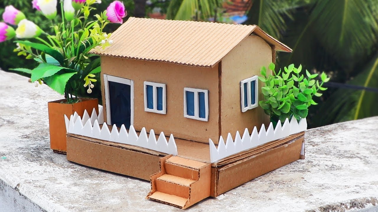 Diy Cardboard House