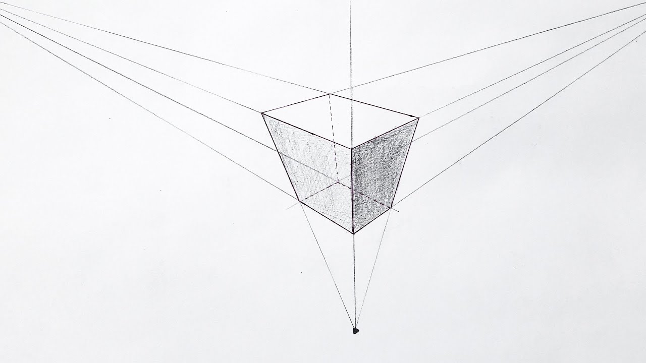 How To Draw With Three Point Perspective A Step By Step Guide Youtube