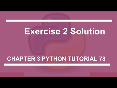 Exercise 2 Solution Python Tutorial 78 Empower Youth