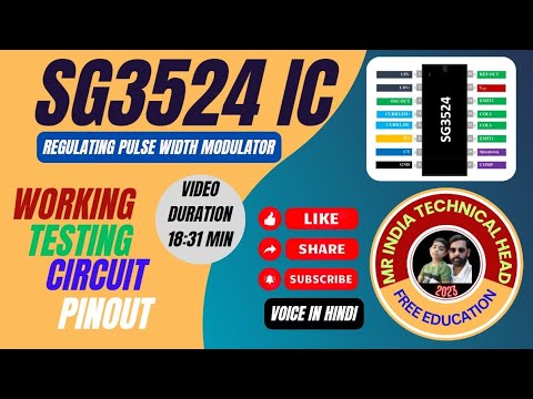 Sg3524 Inverter Circuit Diagram Sg3524n Ic Sg3524n Ic Project Youtube