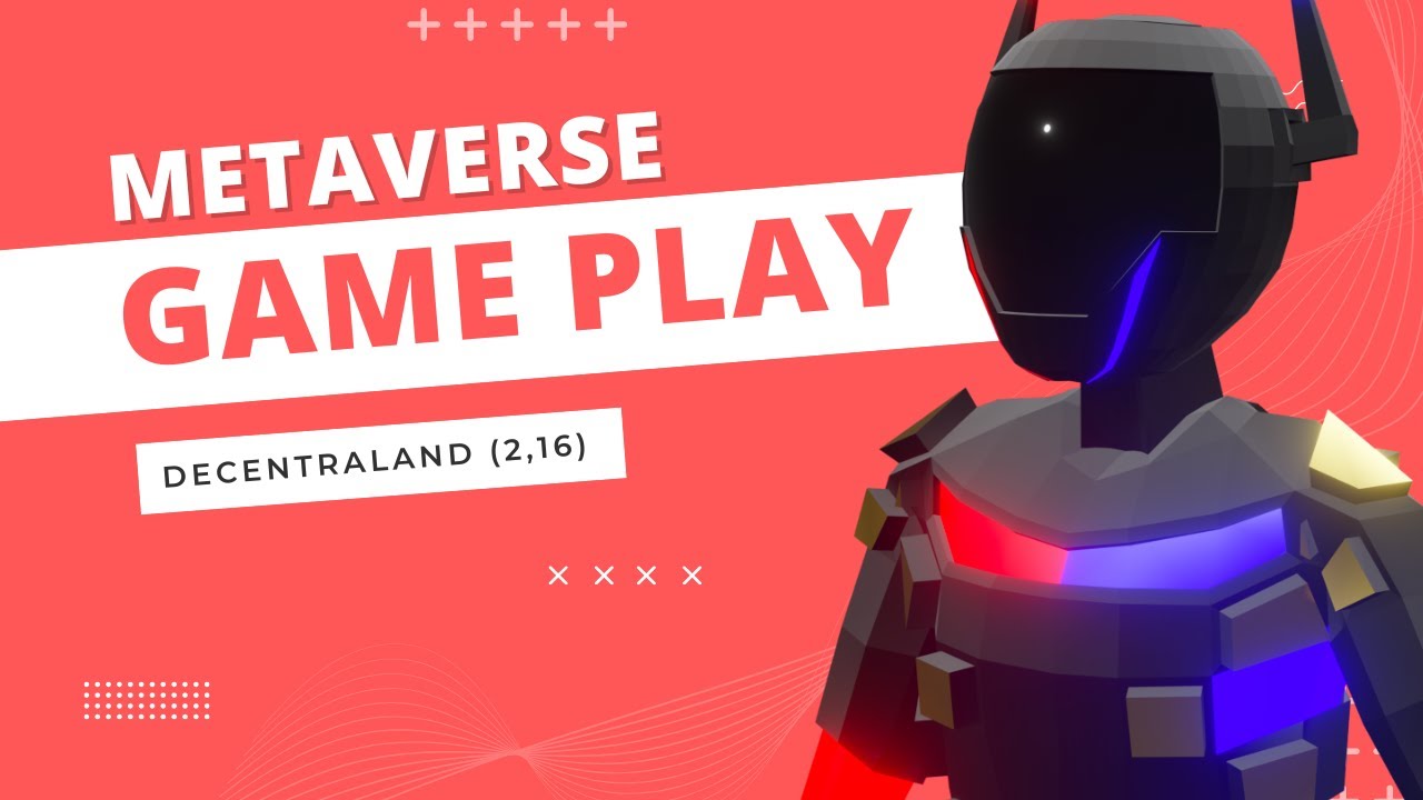 Metaverse Game Play Decentraland Youtube