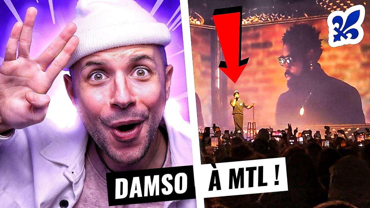 рџ рџџ Mon Premier Concert De Damso 29 Janvier 2023 Montreal Une Fan