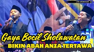 Kh Anwar Zahid Terbaru Bocil Sholawatan Bikin Abah Anza Tertawa Anza ...