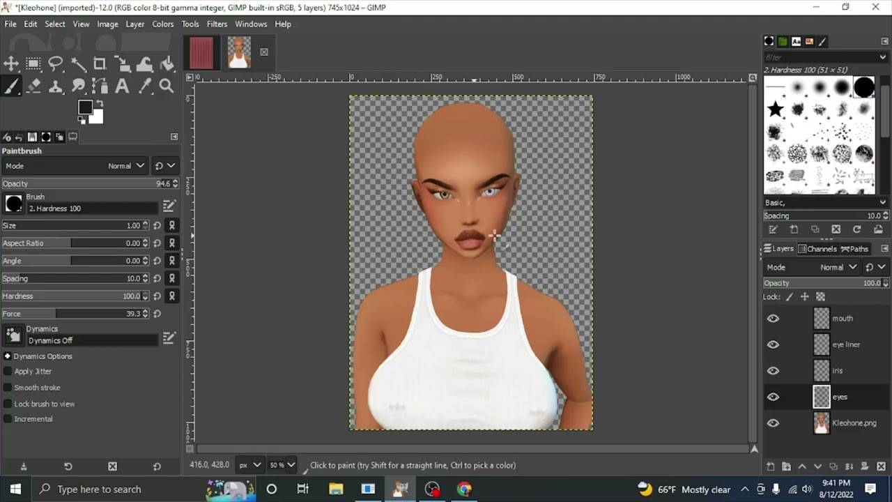 How To Edit Imvu Photos Using Gimp Photoshop Software For Beginners
