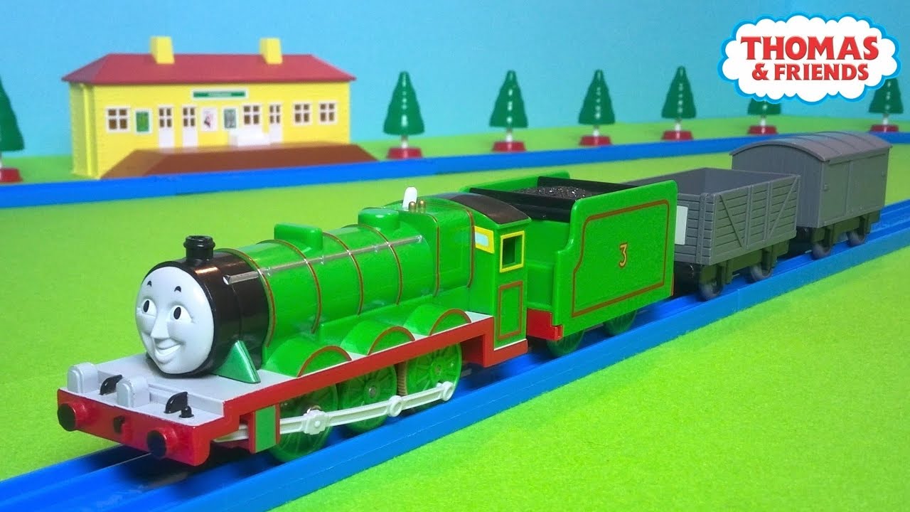 Thomas The Tank Engine Henry Toy Train Tomy Plarail Youtube