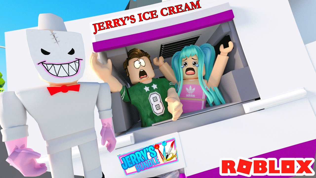 Roblox A Iza Blox Conseguiu Salvar A Menina Do Sorveteiro Jerry