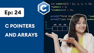 24 C Pointers And Arrays C Programming For Beginners Programiz Mp3 ...
