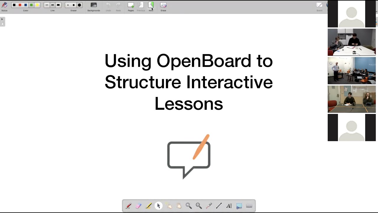 Using Openboard To Structure Interactive Lessons Youtube