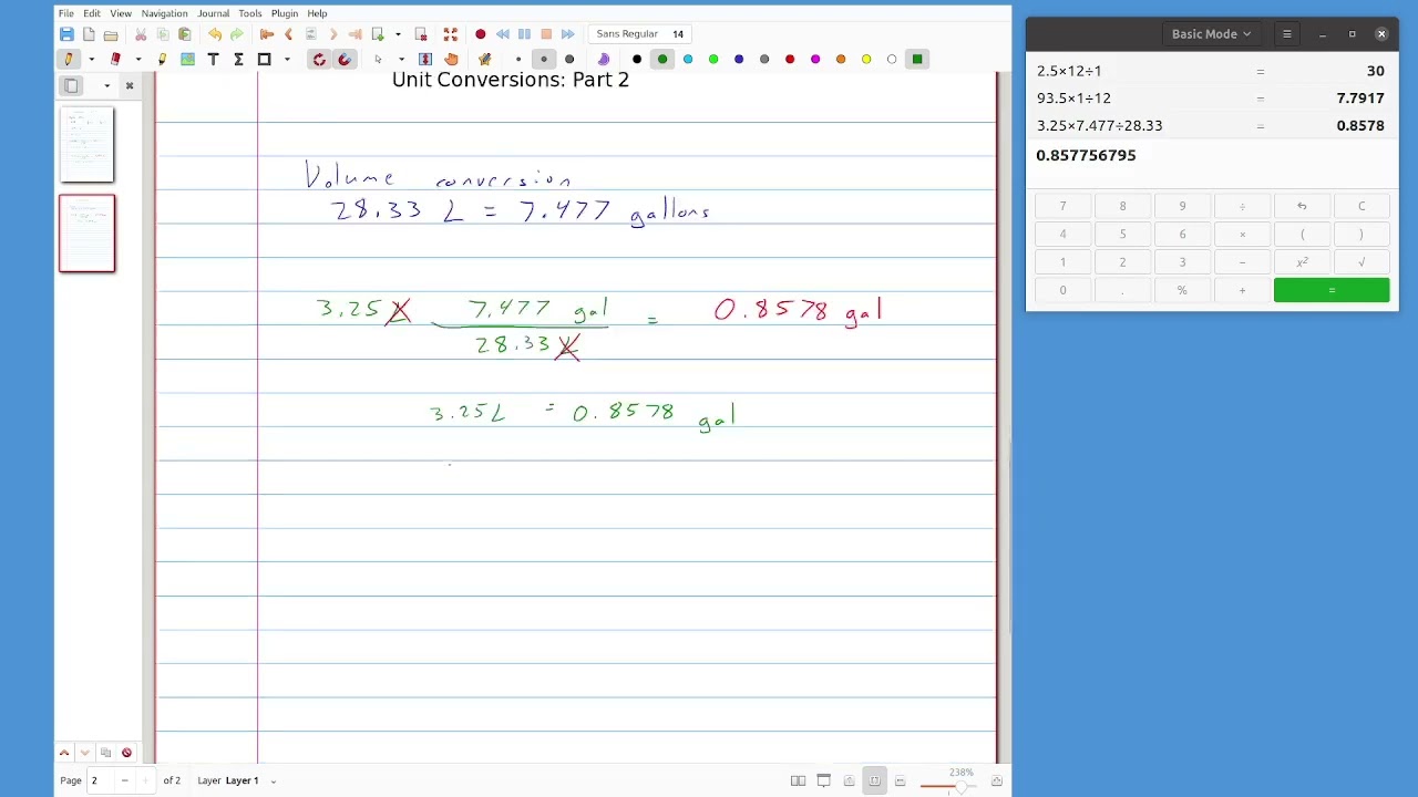 Units Conversion Part 2 Youtube