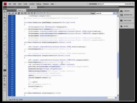 Loading External Images Using Actionscript 3 0 Youtube