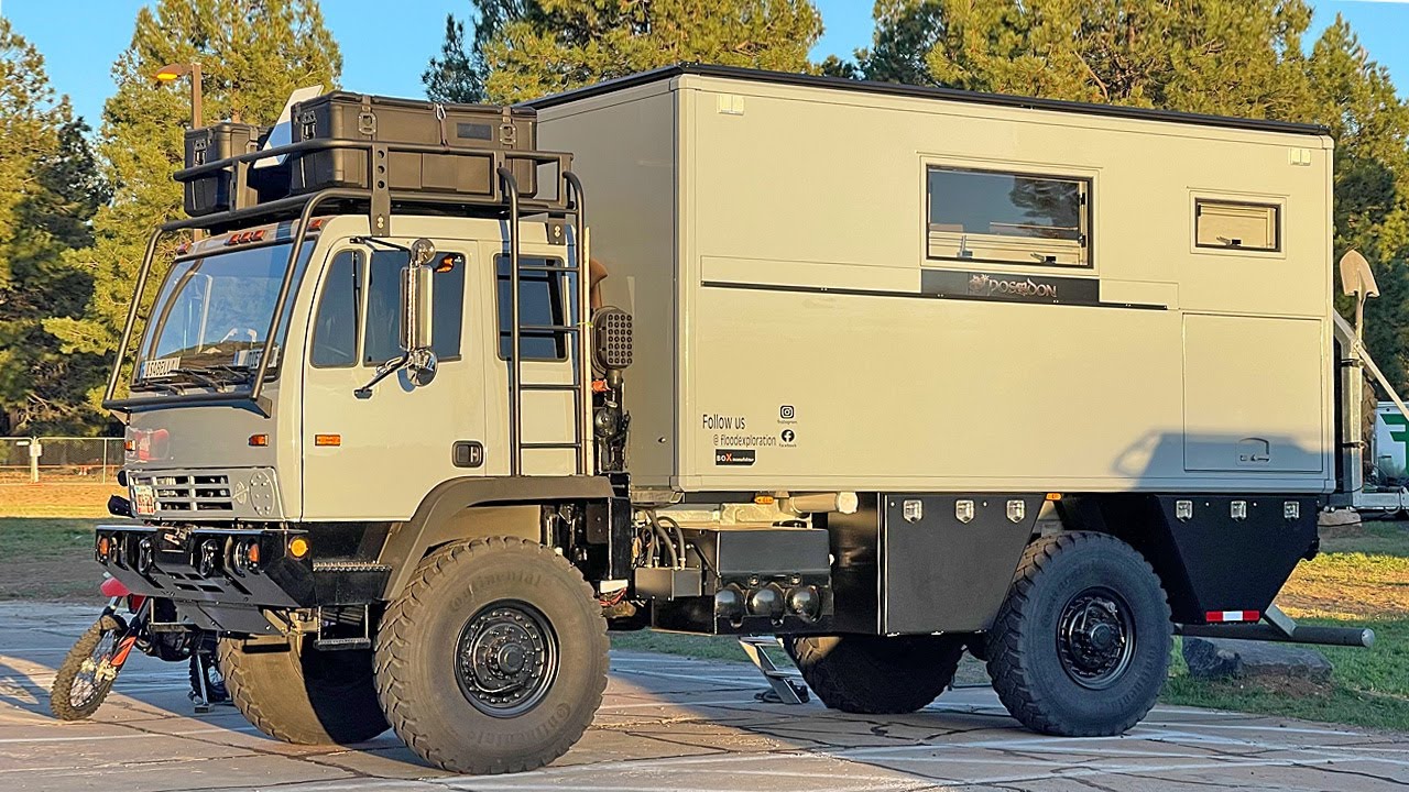 This Military Vehicle Was Converted Into The Ultimate Luxury Expedition