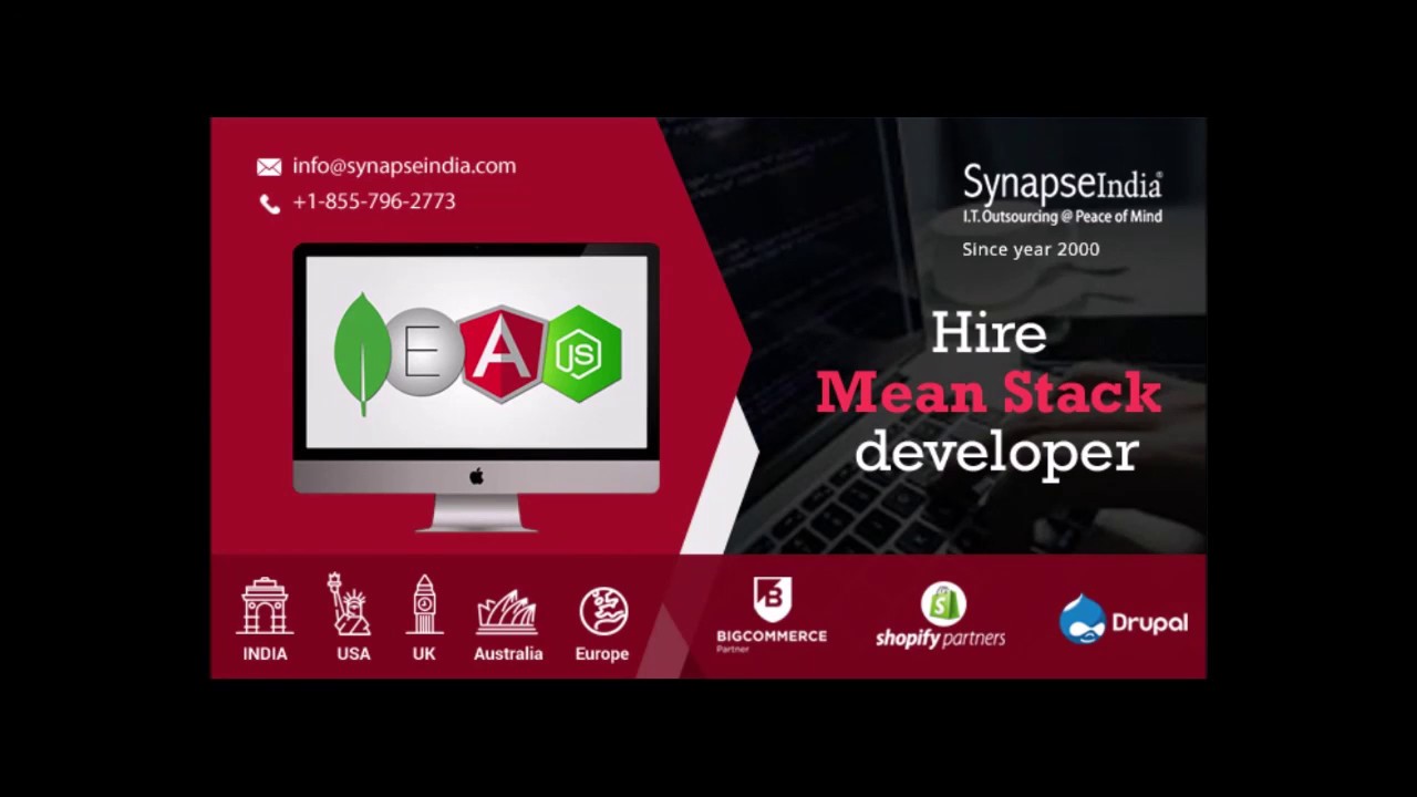 Hire Mean Stack Developer Synapseindia Youtube