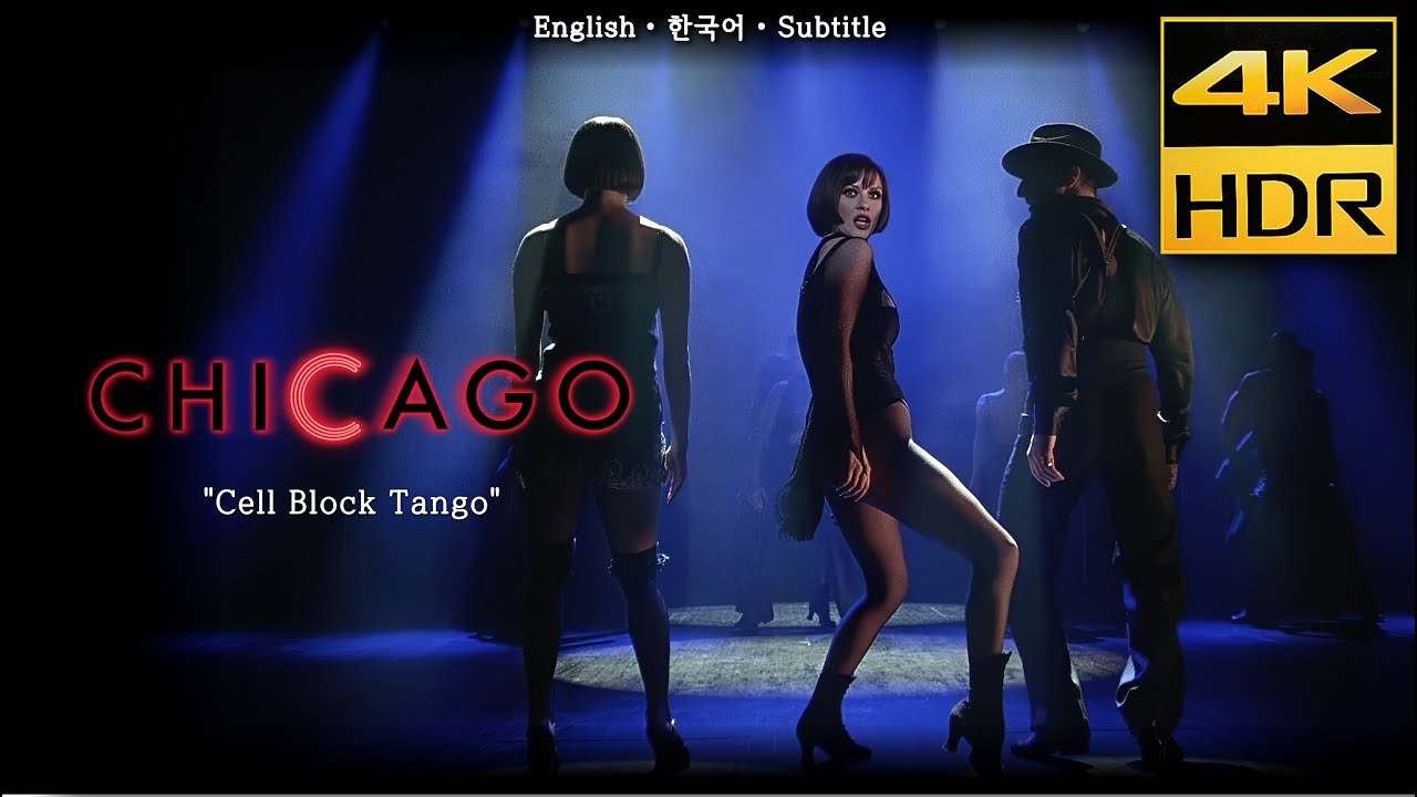 Chicago 2002 Cell Block Tango Catherine Zeta Jones 4k Hdr Hq