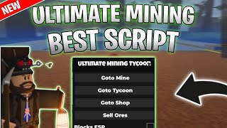 Ultimate Mining Tycoon Script Full Preview How It Works Roblox Script ...