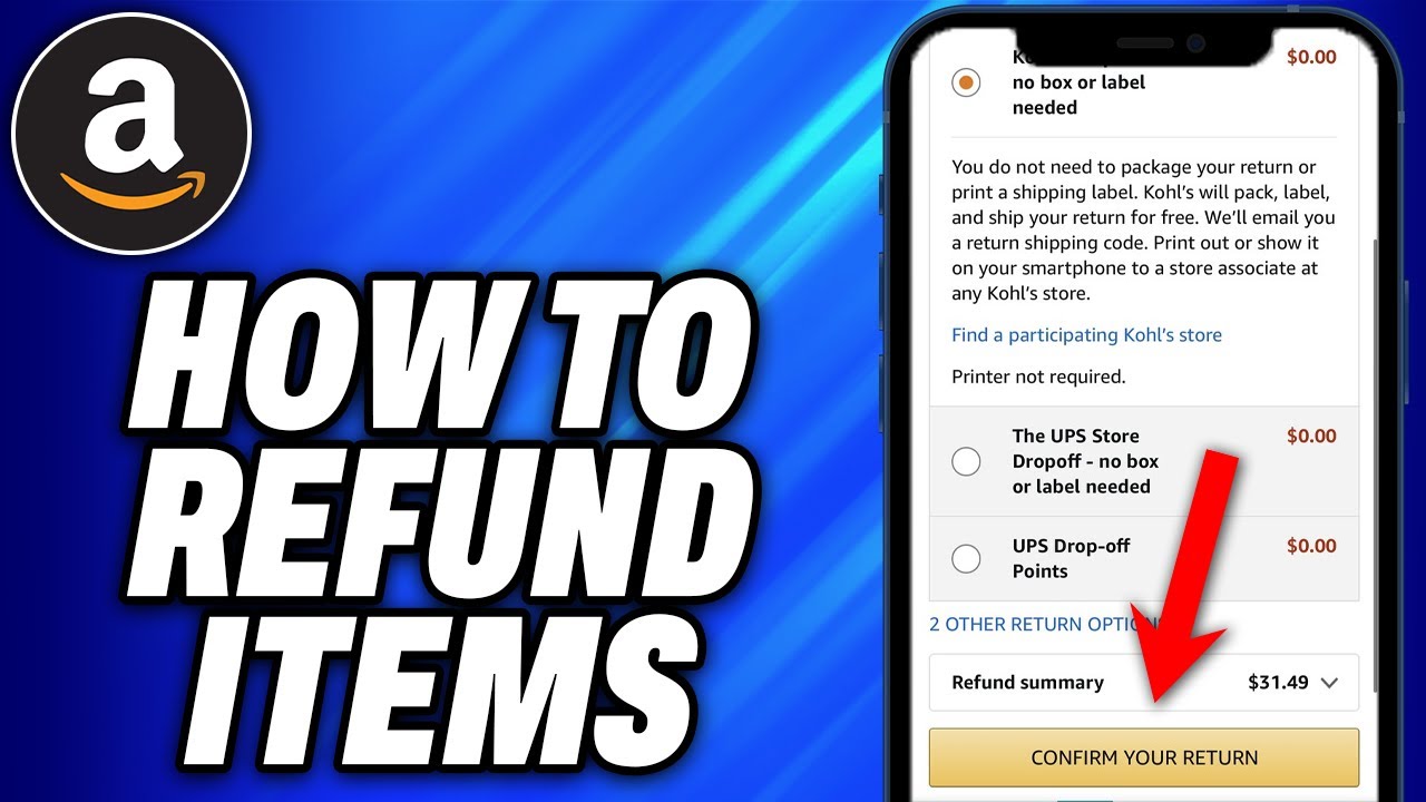 How To Refund Amazon Items 2024 Easy Fix Youtube