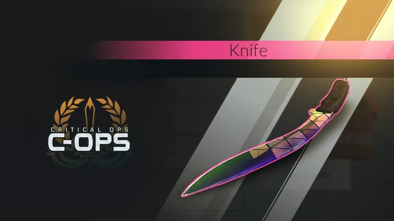 I Got A Knife Critical Ops Case Opening Youtube