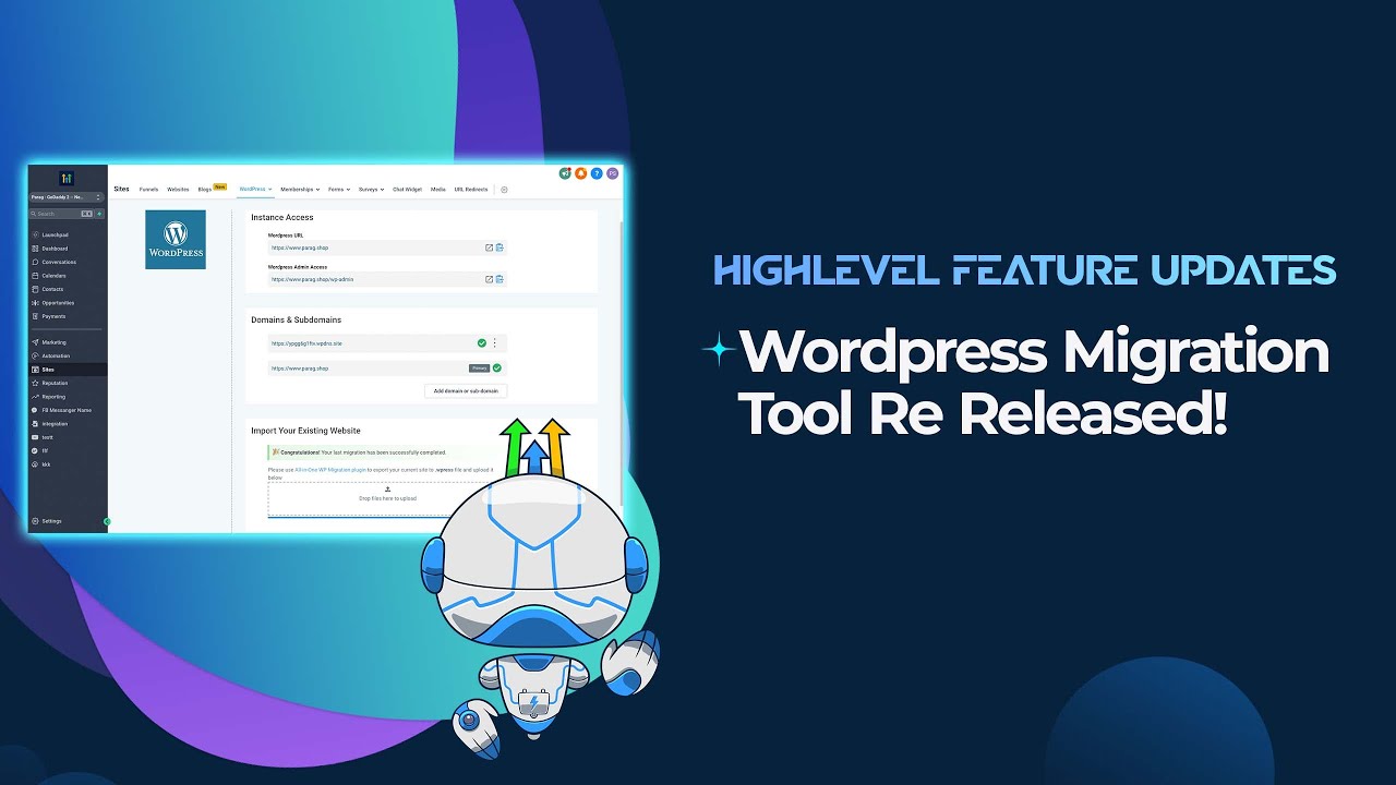 Wordpress Migration Tool Re Released Youtube
