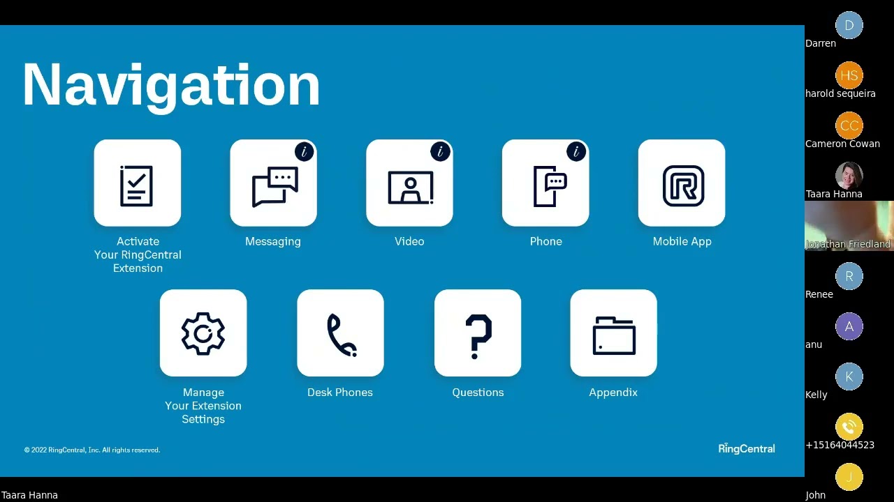 Ringcentral User Basic Training Youtube