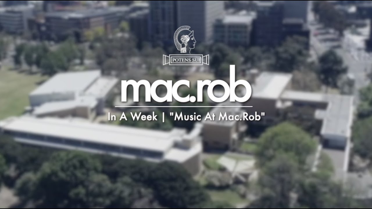 Macrob In A Week 6 Music At Mac Rob Youtube