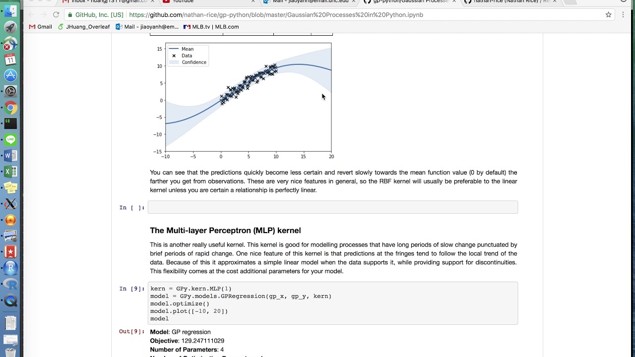 Gaussian Processes In Python Youtube