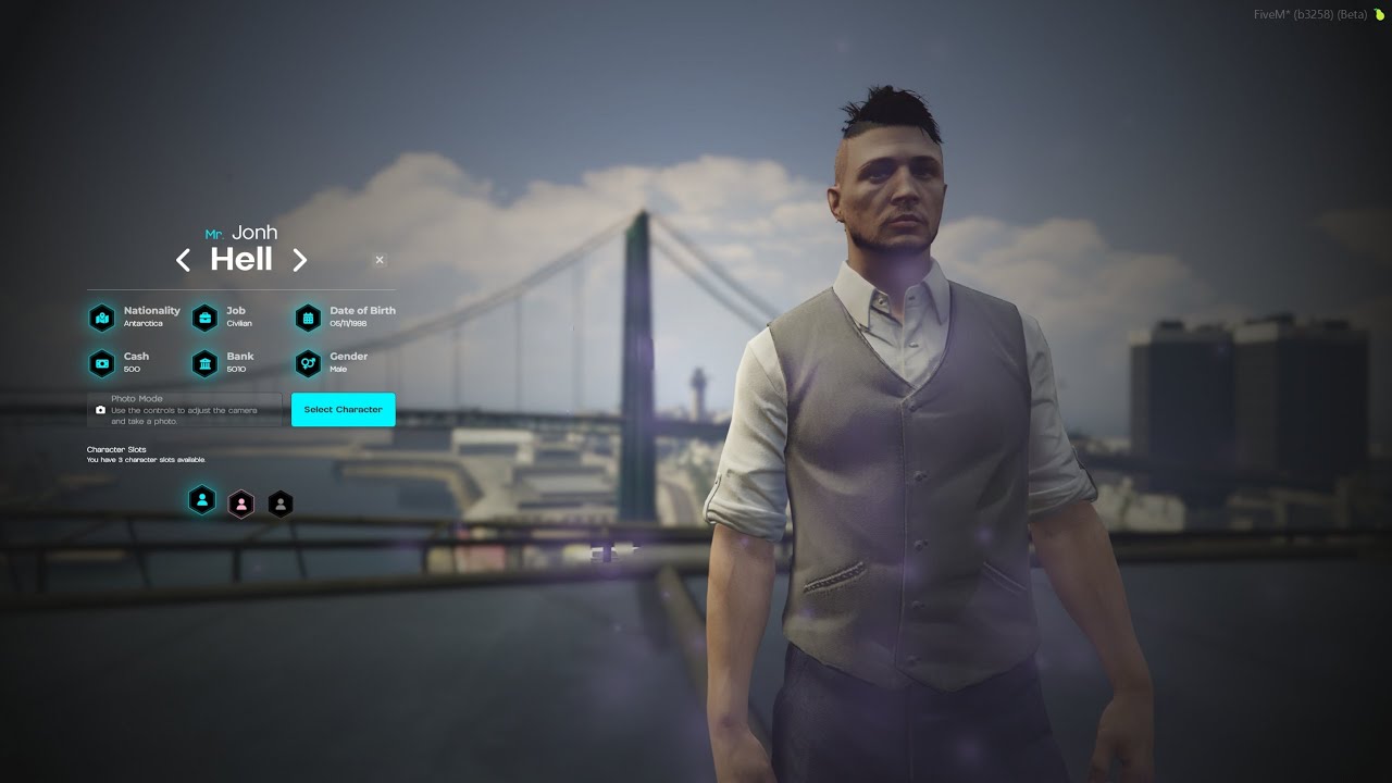 Fivem Multicharacter Wasd Scripts Youtube