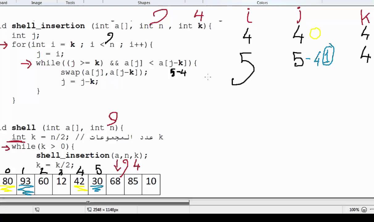 Shell Sort Youtube