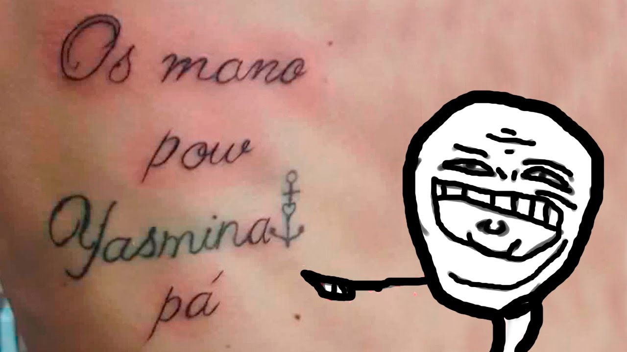 Erros De Tatuagem 10 Piores Remoção De Tatuagem Um Processo Ainda