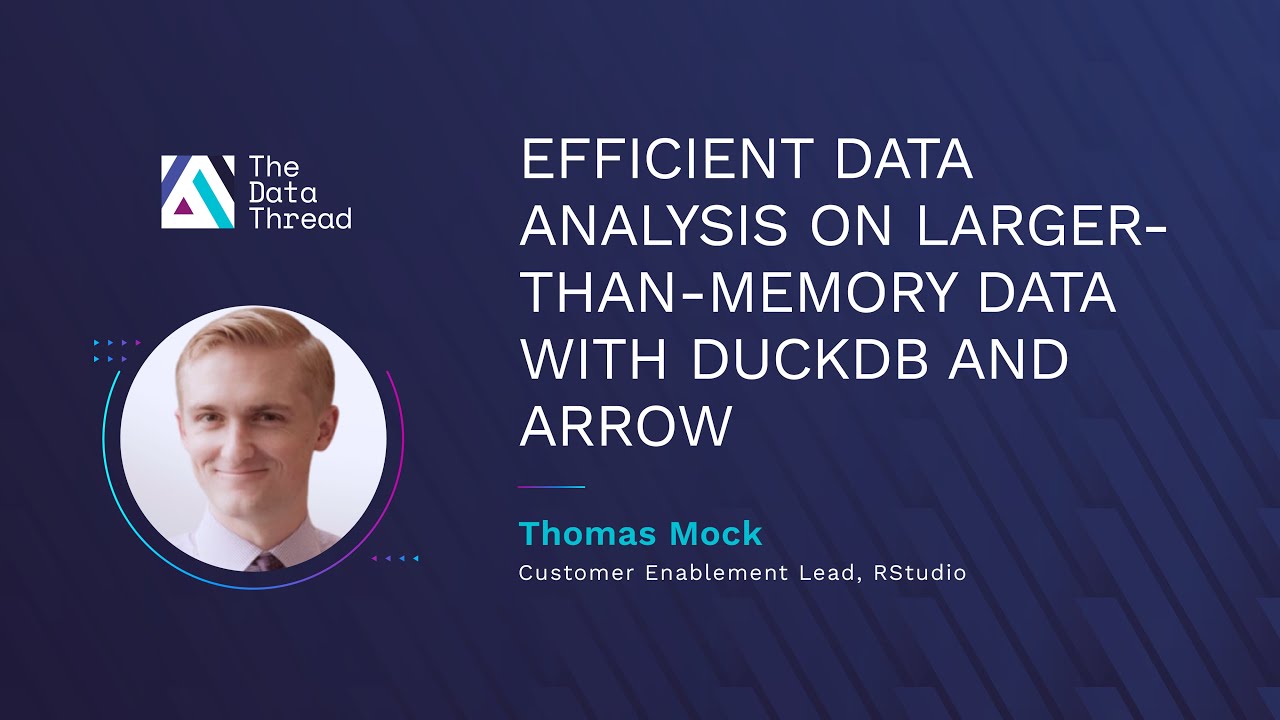 Efficient Data Analysis On Larger Than Memory Data With Duckdb And