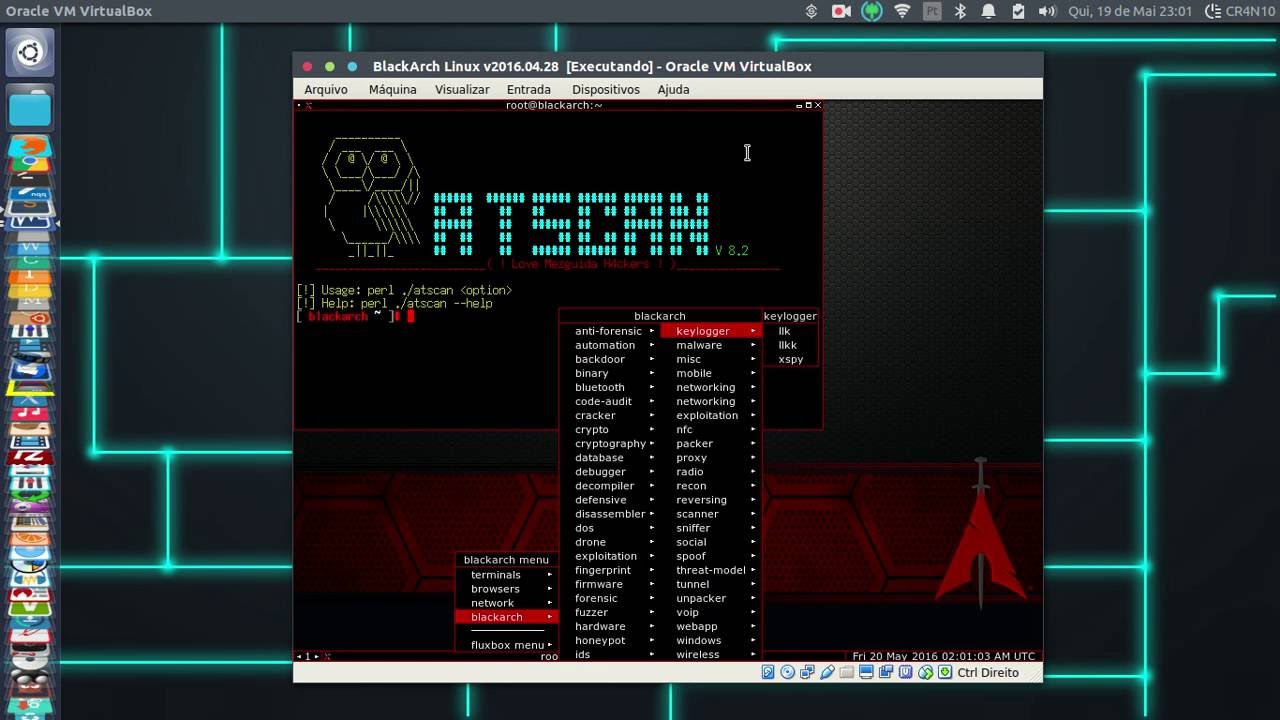 Blackarch Linux V2016 Youtube