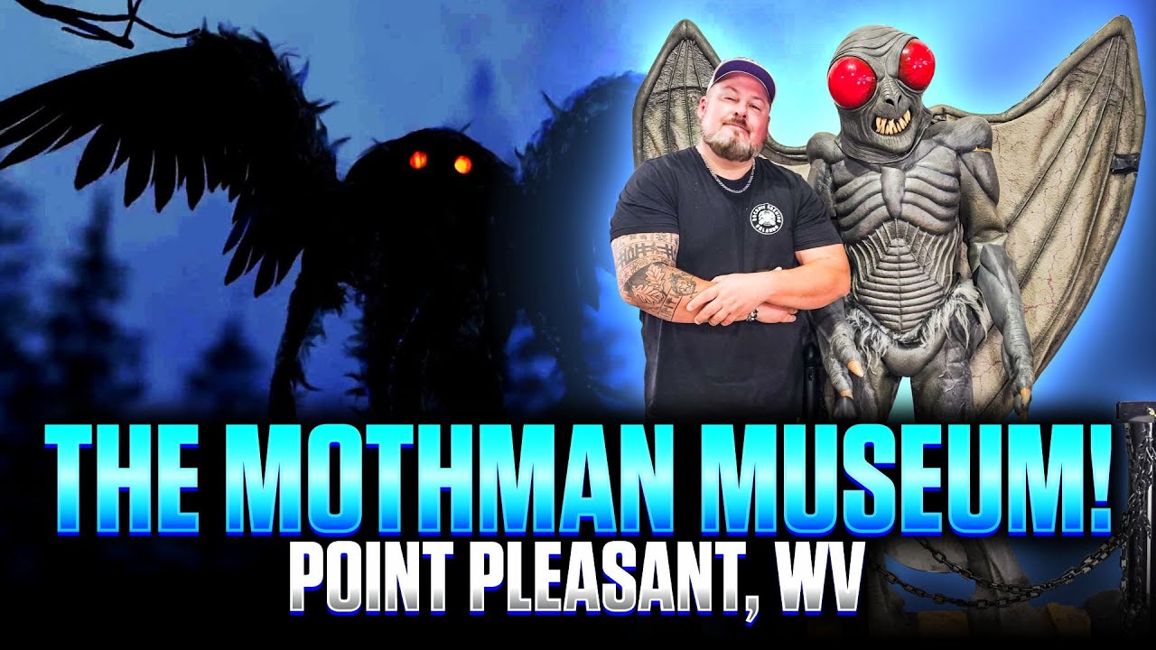 Inside The Mothman Museum Point Pleasant Wv Youtube