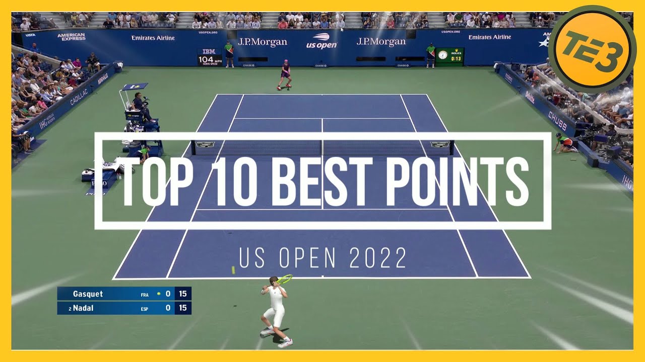 Top 10 Best Points Us Open 2022 рџћѕ Tennis Elbow 2013 Youtube
