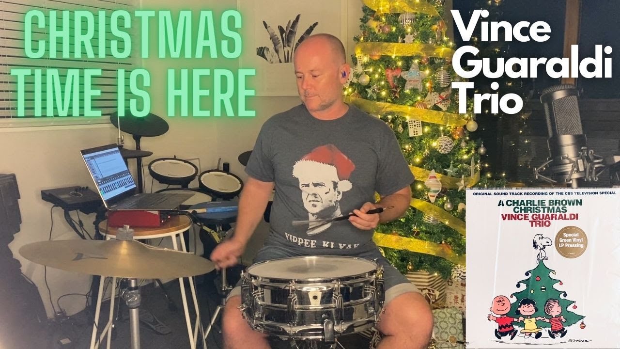 Vince Guaraldi Trio Christmas Time Is Here Drum Cover Youtube