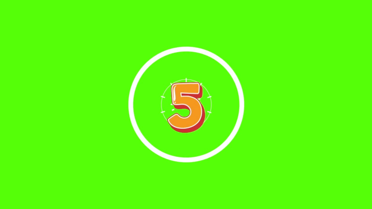 Countdown Timer With Sound Effect Free Download Youtube
