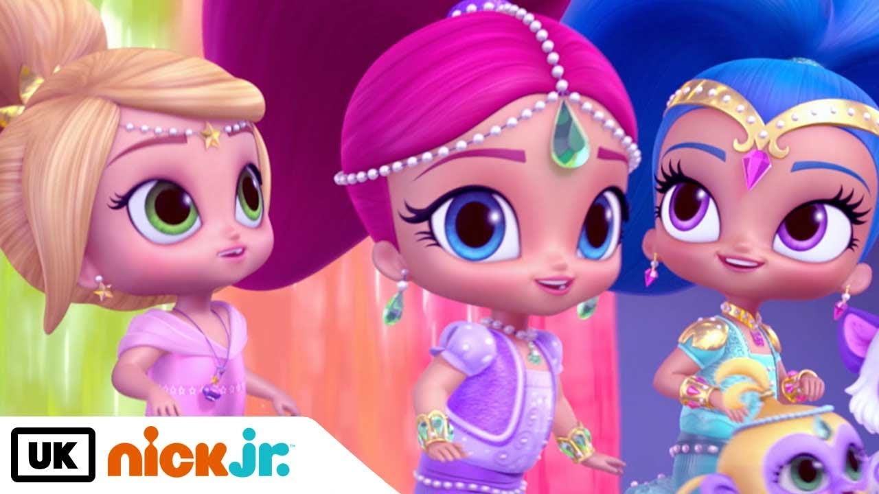 Shimmer And Shine Sing Along Theme Tune Nick Jr Uk Youtube