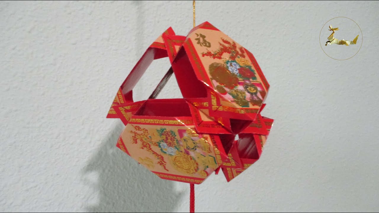 How To Make 12 Unit Hongbao Lantern Cny Tutorial No 115 Youtube