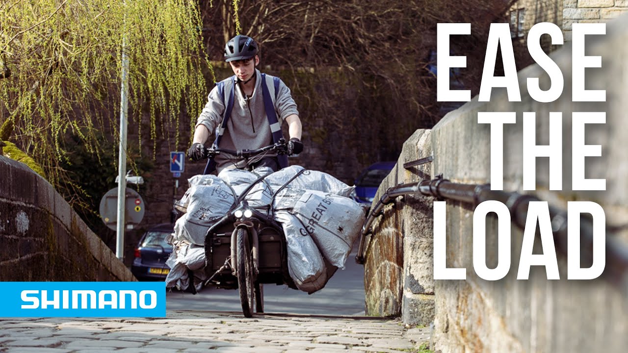 Ease The Load With An E Cargo Bike Shimano Youtube