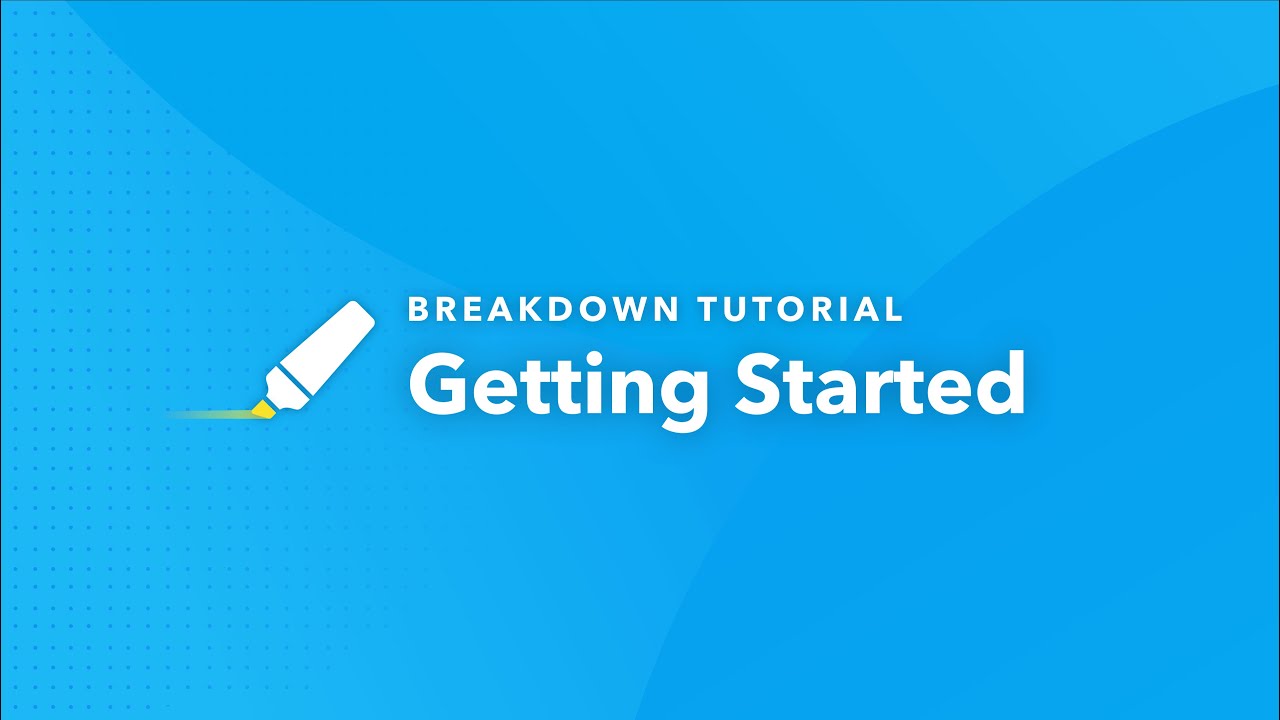 Script Breakdown Tutorial Getting Started Youtube