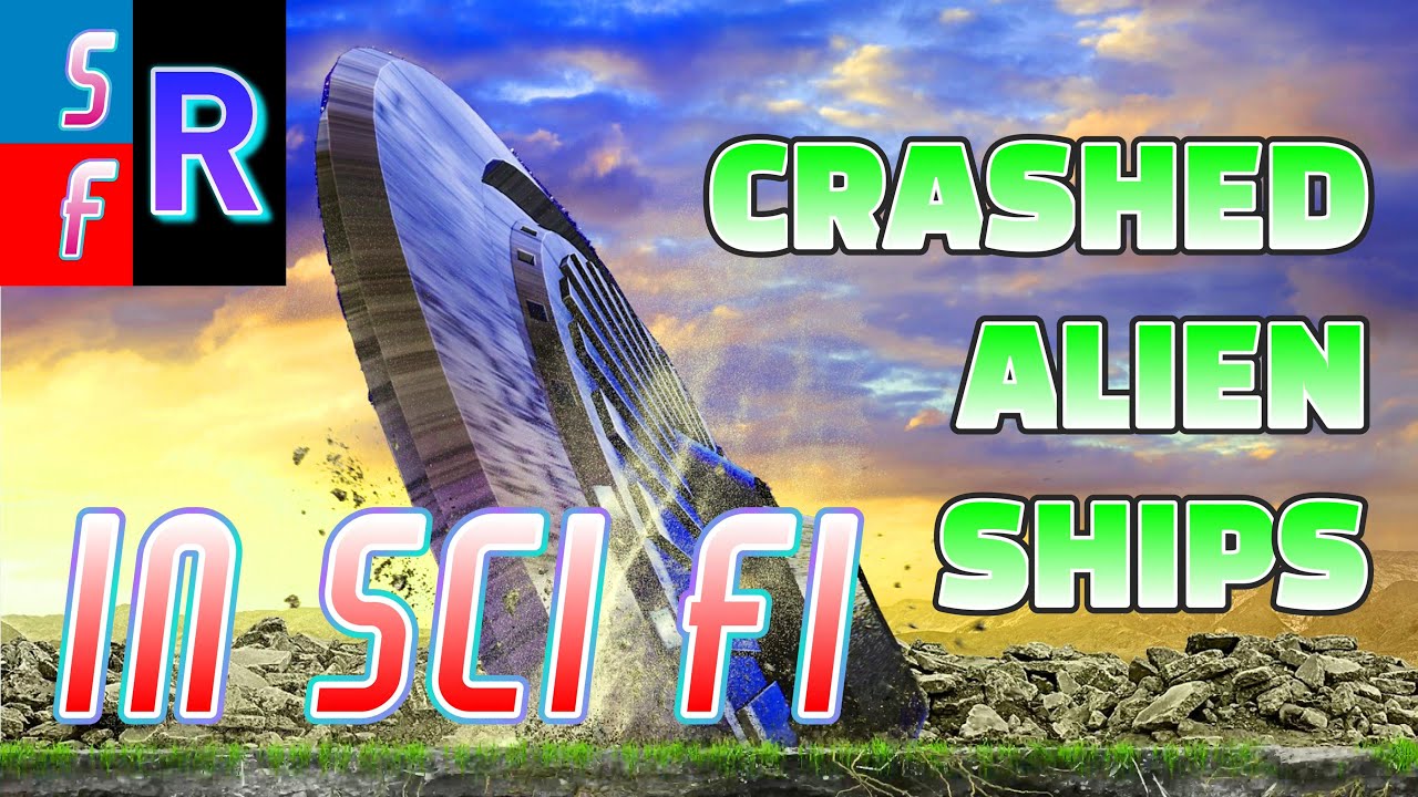 Crashed Alien Spacecraft In Sci Fi Youtube