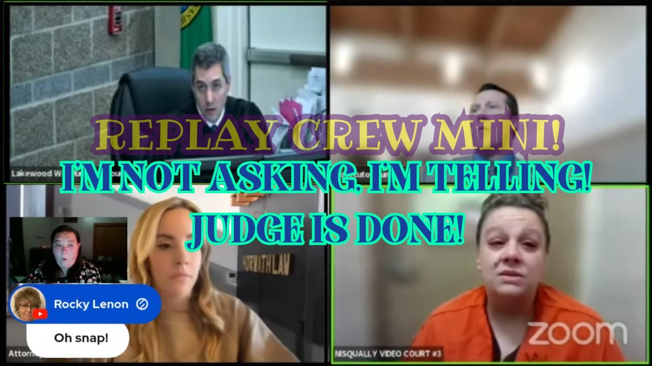 Judge Shuts Down The Excuses Youtube