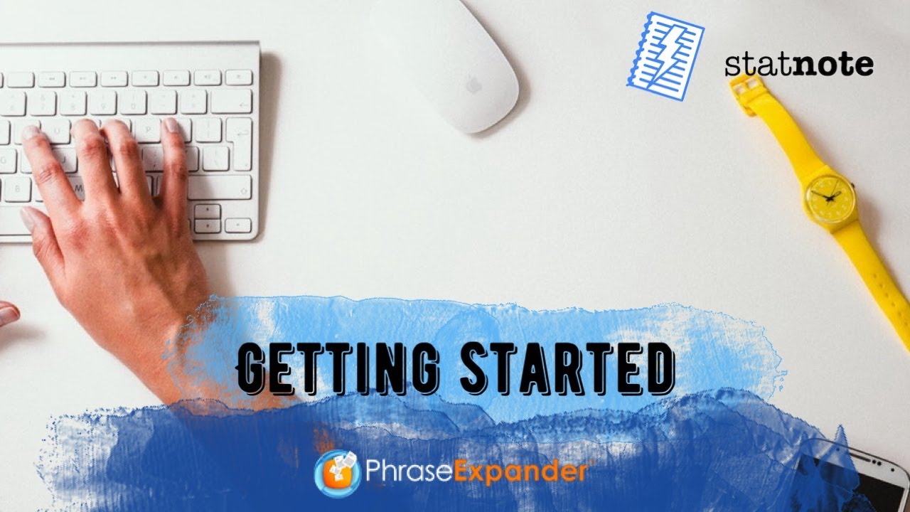 Statnote Getting Started With Phraseexpander Tutorial 1 Youtube