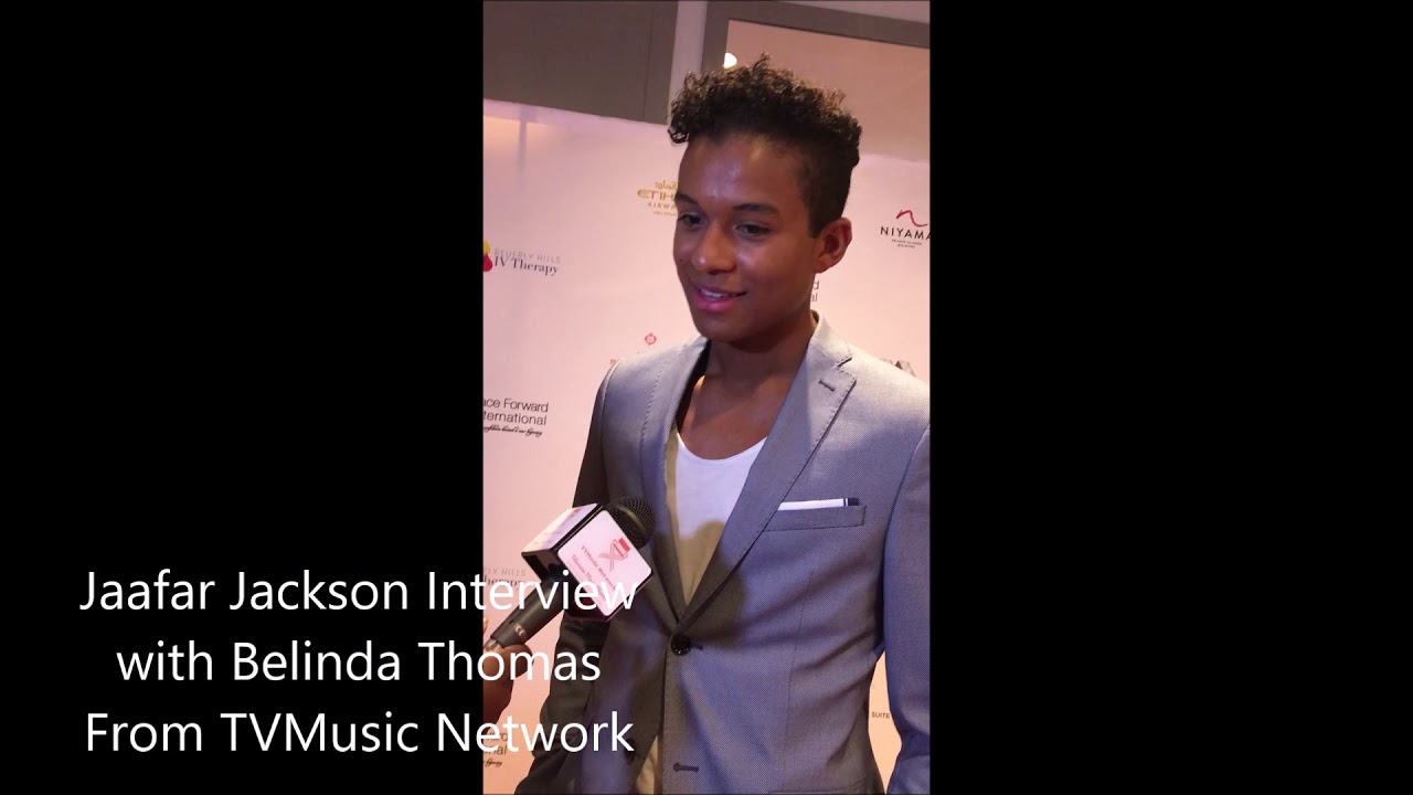 Jaafar Jackson Interview At 2019 Face Forward International Gala