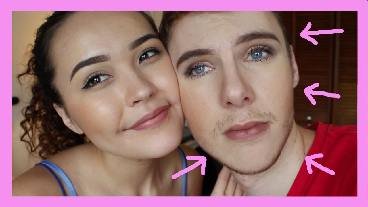 Doing My Ex Boyfriend S Makeup Youtube