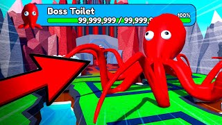 Omg New Secret Boss In Wave 200 Endless Mode Toilet Tower Defence ...