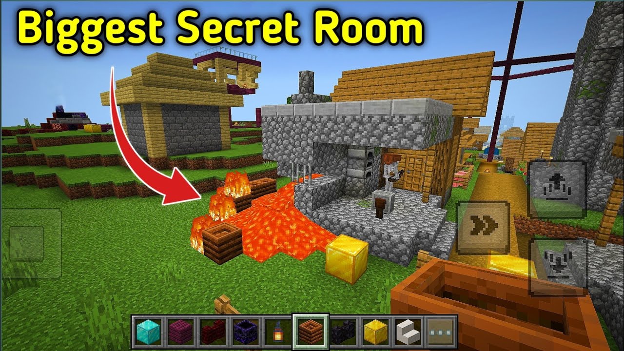 My Biggest Secret Room In Minecraft Youtube