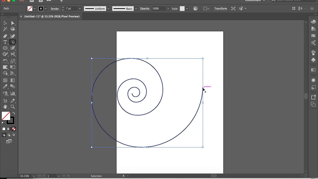 Spiral Tool Illustrator 2021 At Helen Porter Blog