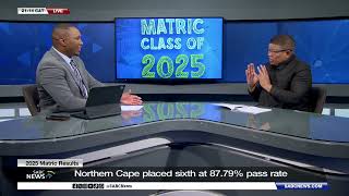 2025 Matric Results N Cape Most Improved Province Recording 87 79 Sabc ...