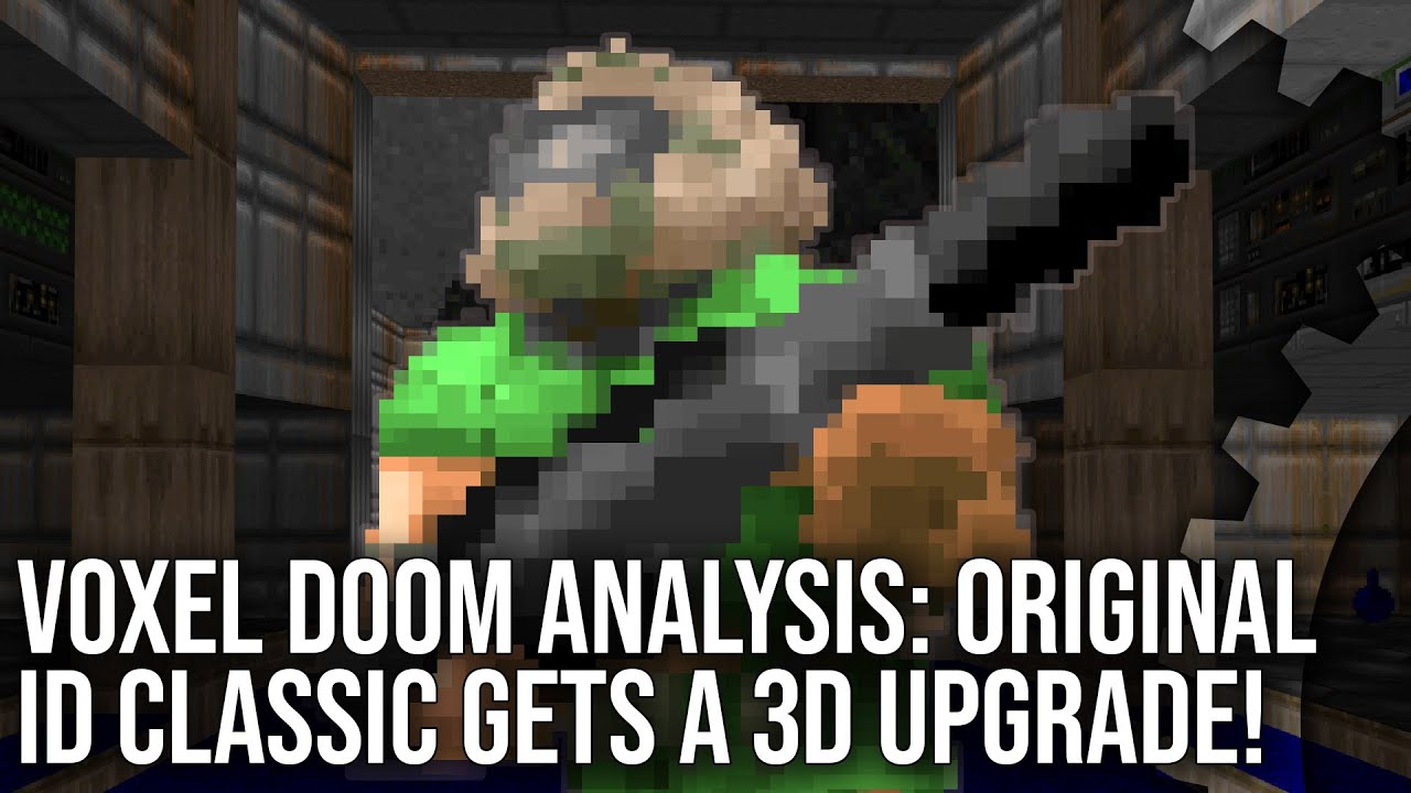 Voxel Doom Tested Id Software Classic Gets A Voxelised 3d Upgrade