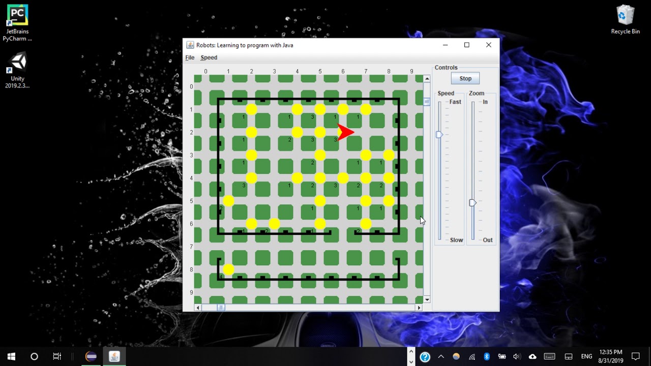 Chair Moving Robot Java Youtube