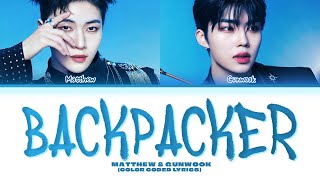 Matthew Gunwook Zb1 Backpacker Ost Study Group Color Coded Lyrics ...