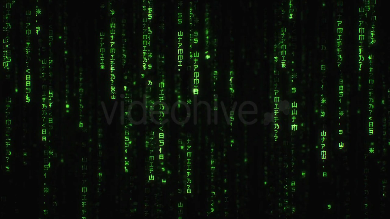 Matrix Falling Code 4k Stock Animation Files Youtube